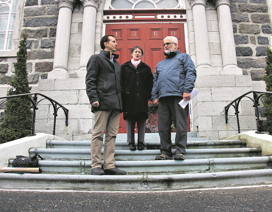 Première phase d’une réfection majeure de l’église de Tingwick