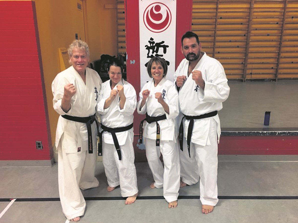 Shihan André Gilbert de passage.