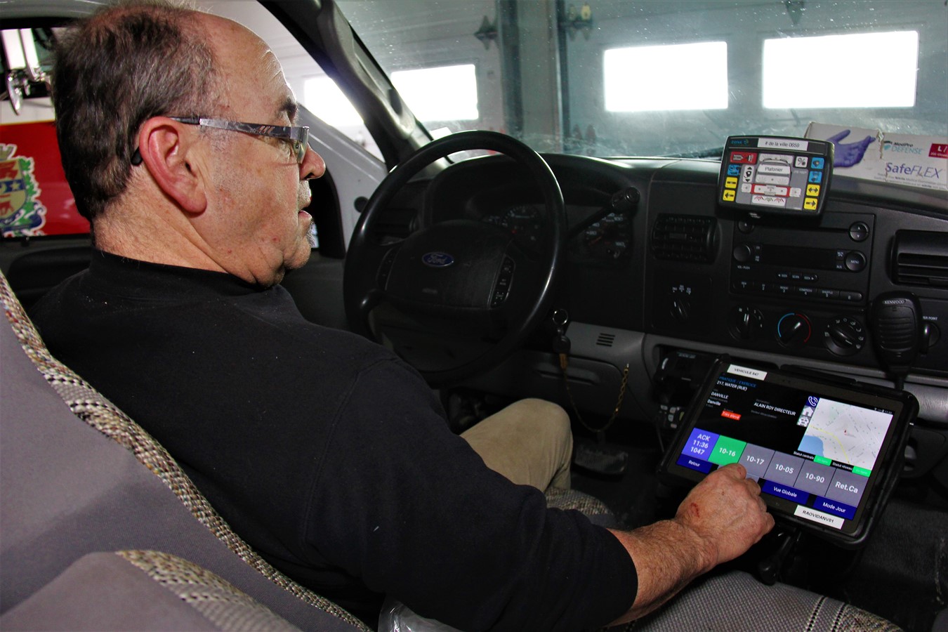 Des terminaux véhiculaires pour les pompiers de Danville