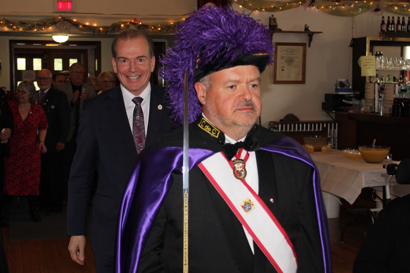 250 convives pour le 100e des Chevaliers de Colomb